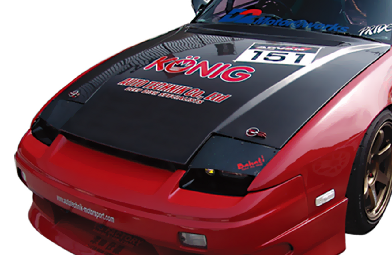 Origin Labo - Type 2 Vented Hood FRP - Nissan S13 HATCH 240SX/180SX – jetdavis.parts