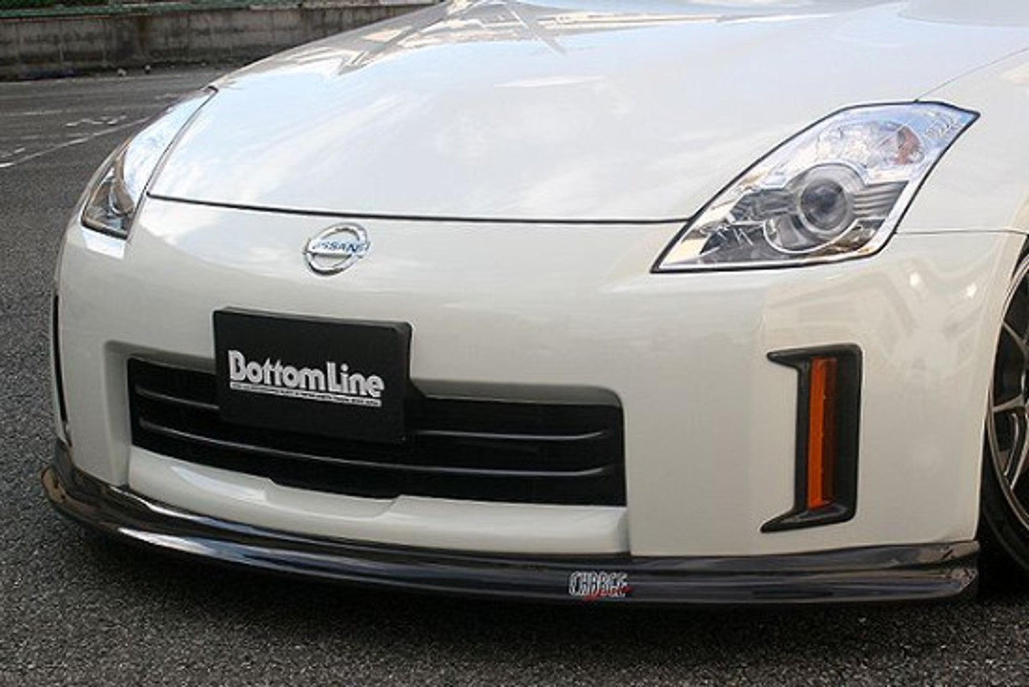 Charge Speed - Bottom Line Front Lip FRP - 350Z Z33 – jetdavis.parts