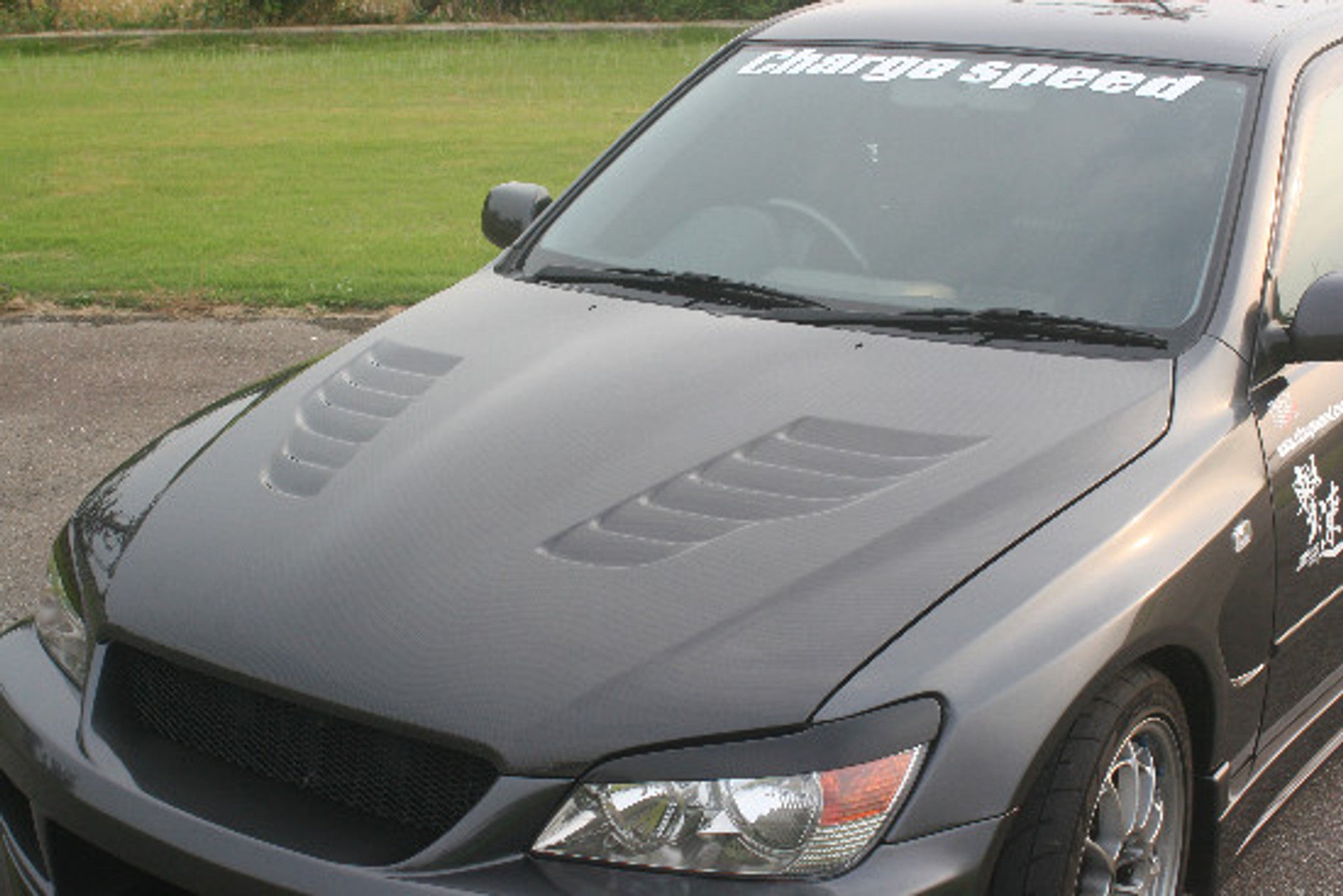 Charge Speed - Vented FRP Hood - IS300/Altezza – jetdavis.parts