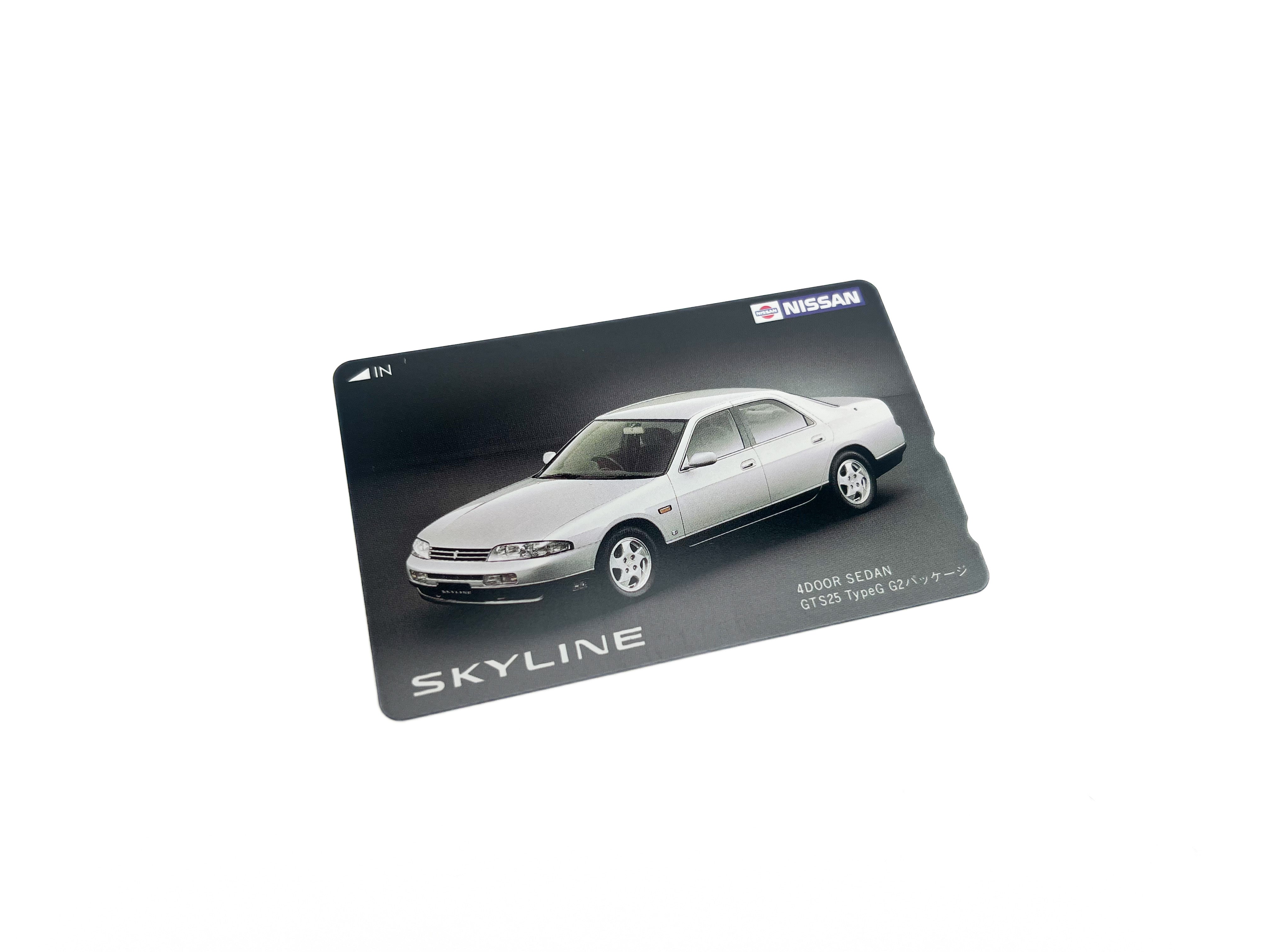 R33 Nissan Skyline Telephone Card – jetdavis.parts
