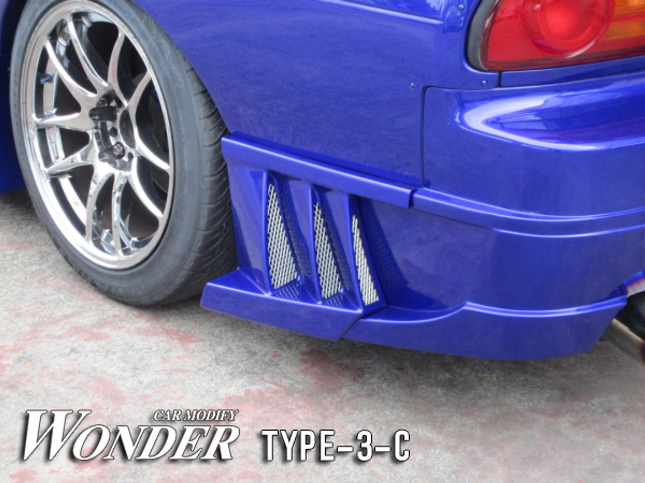 Car Modify Wonder - Glare Rear Bumper Option Type 3C - S13/S14/S15 ...